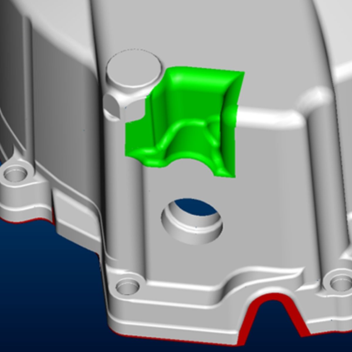 Continuous Casting simulation of metals with software ProCAST