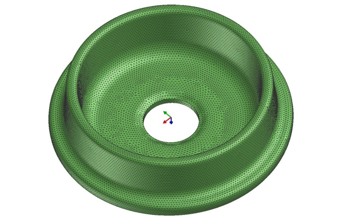 Continuous Casting simulation of metals with software ProCAST