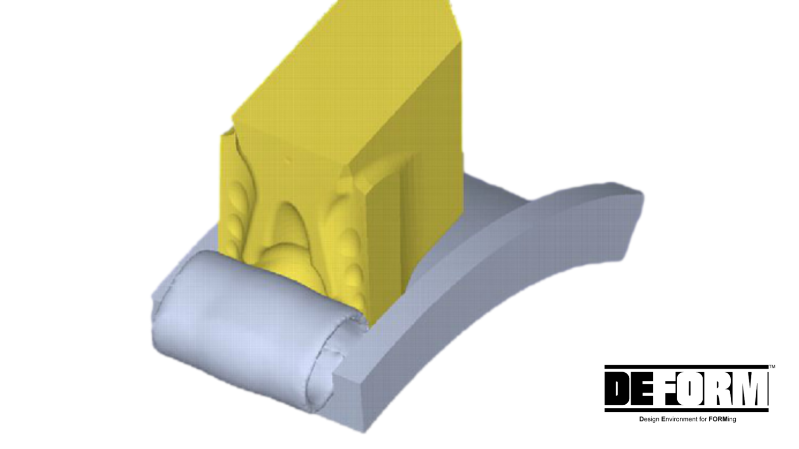 Turning simulation - Machinig simulation with DEFORM software