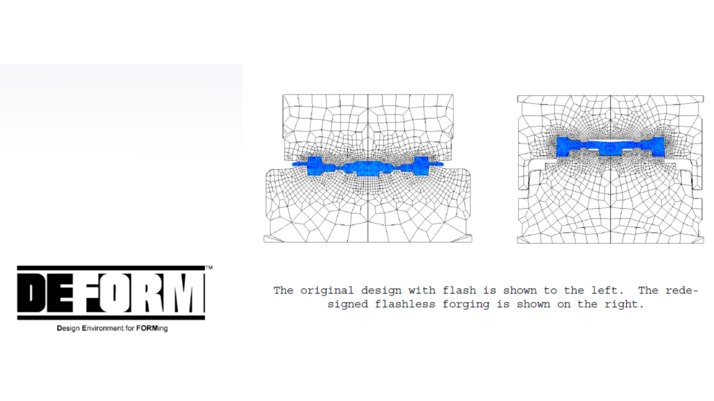Flashless forging development - Software DEFORM