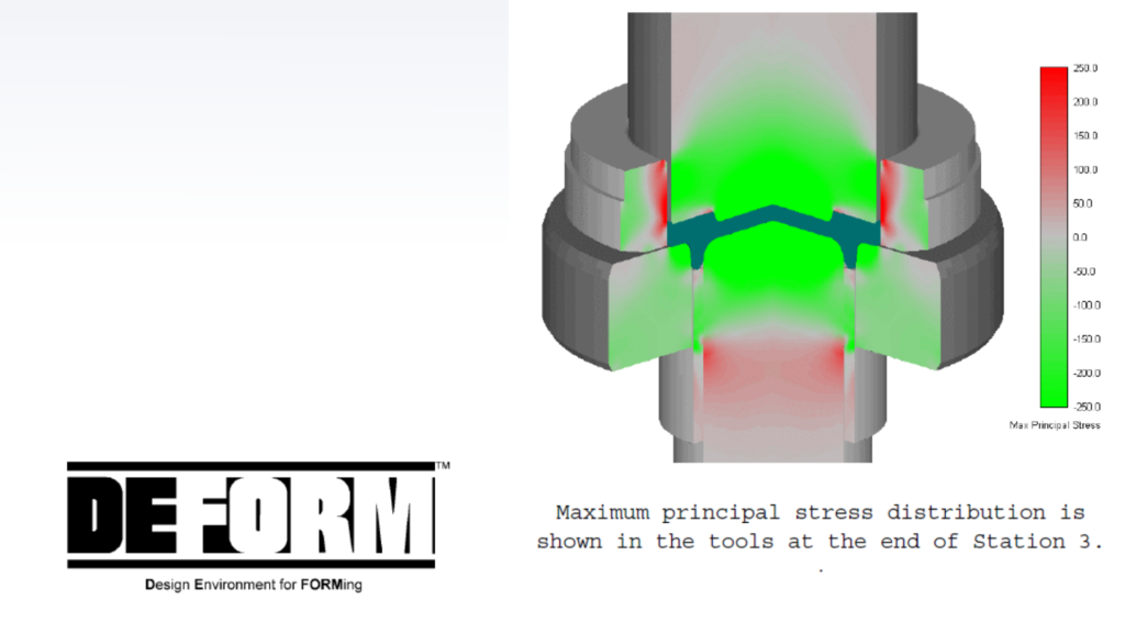 Multiple Operation Hot Forging - Software DEFORM