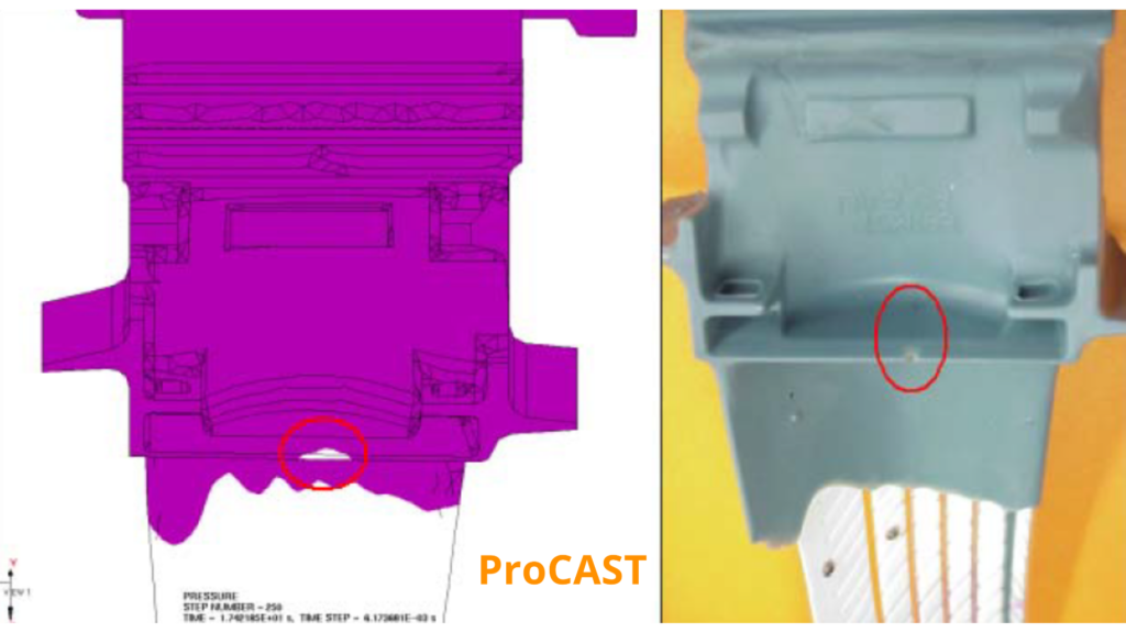 Investment Casting Simulation with ProCAST