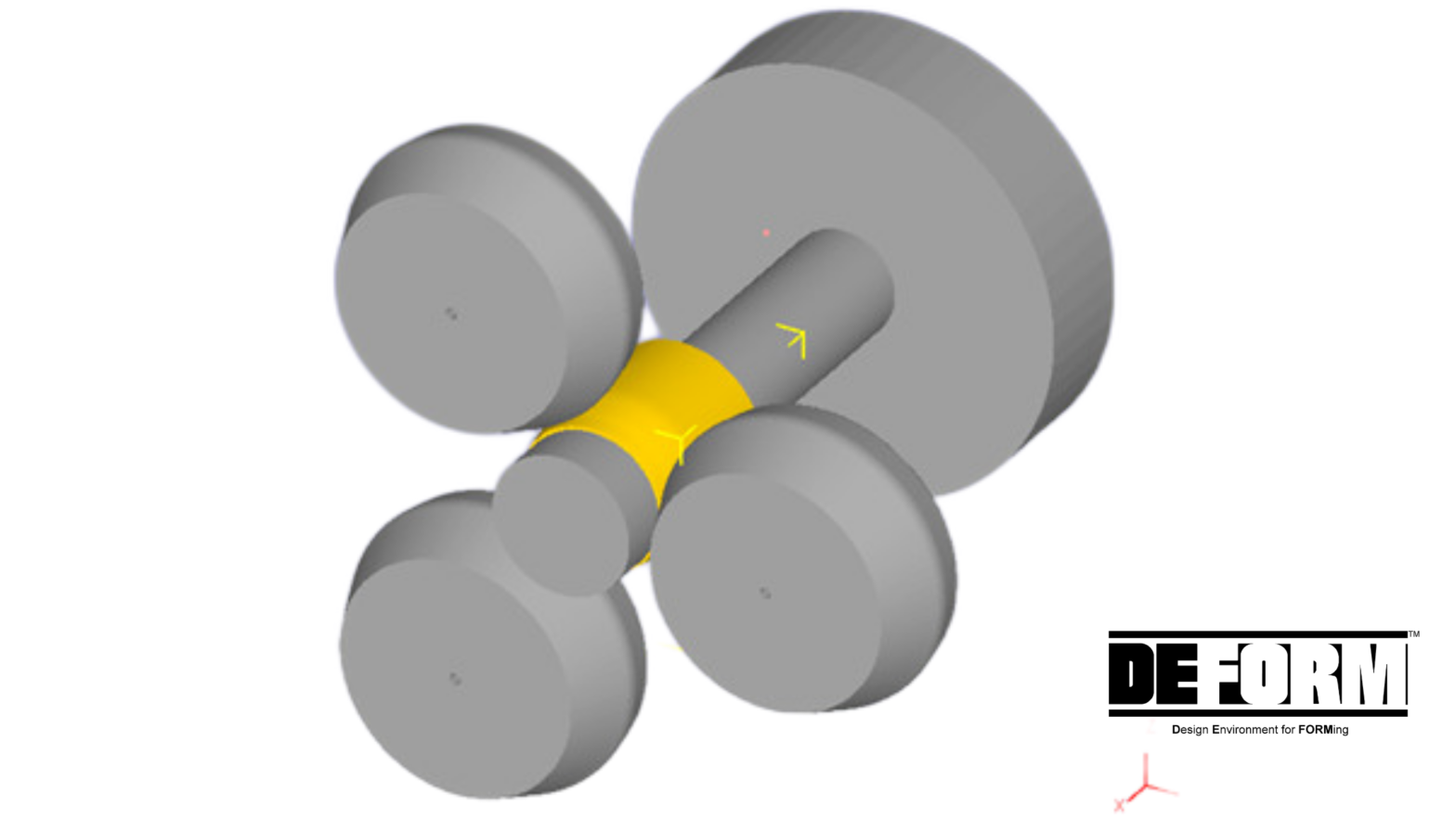Flow Forming simulation - Ecotre Valente