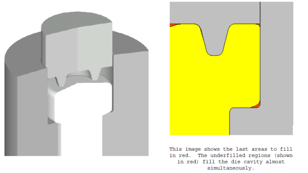 Ottimizzazione del carico di stampaggio - Software DEFORM